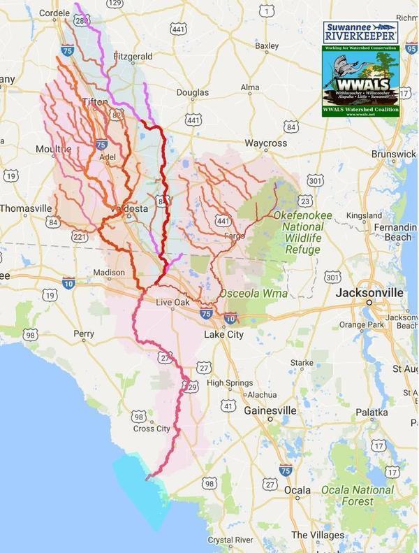 WWALS Watersheds google map | WWALS Watershed Coalition (WWALS) is ...