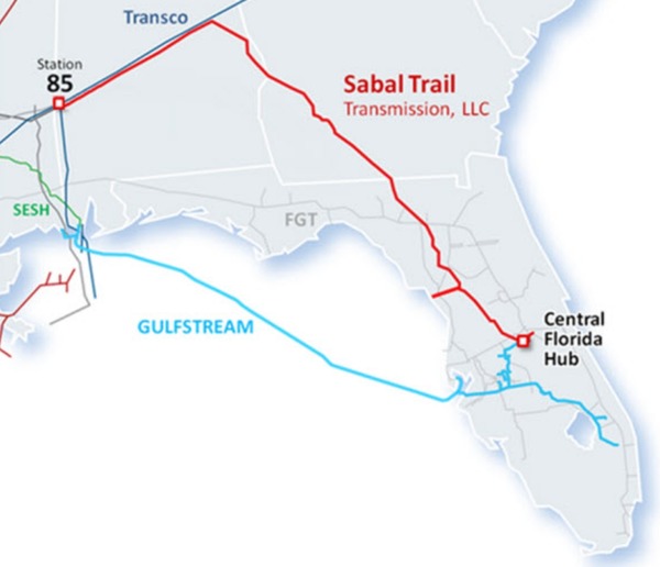 Informational Postings: Transco, Sabal Trail, FSC, FGT, Gulfstream ...