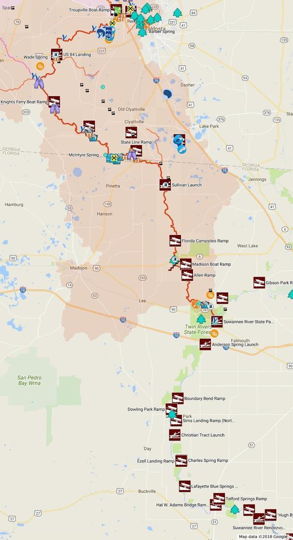 Willacoochee River Ga