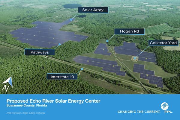 FPL Echo River Solar Energy Facility, Suwannee County, FL | WWALS ...