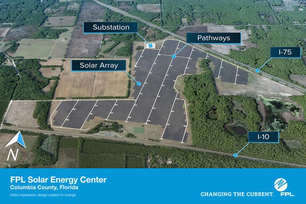 FPL Columbia County Solar Farm, fall 2018 | WWALS Watershed Coalition ...